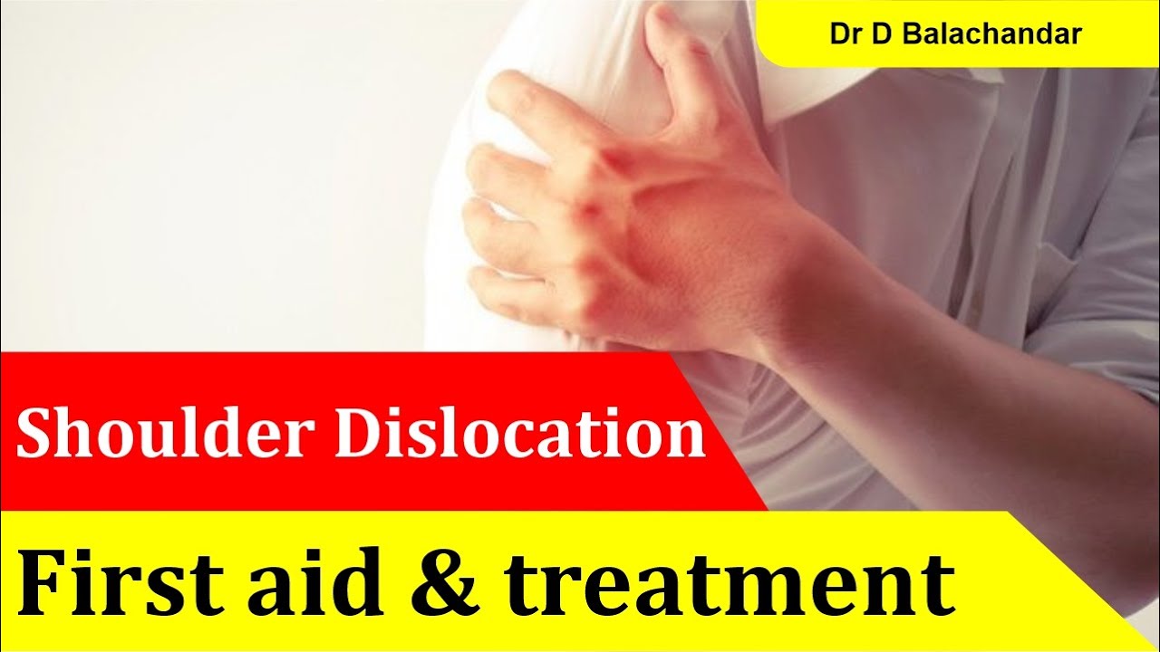 First aid and Treatment for Shoulder Dislocation in Tamil - YouTube