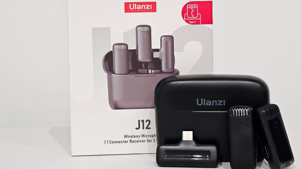 Ulanzi J12 Wireless Microphone | Unboxing | Review - YouTube