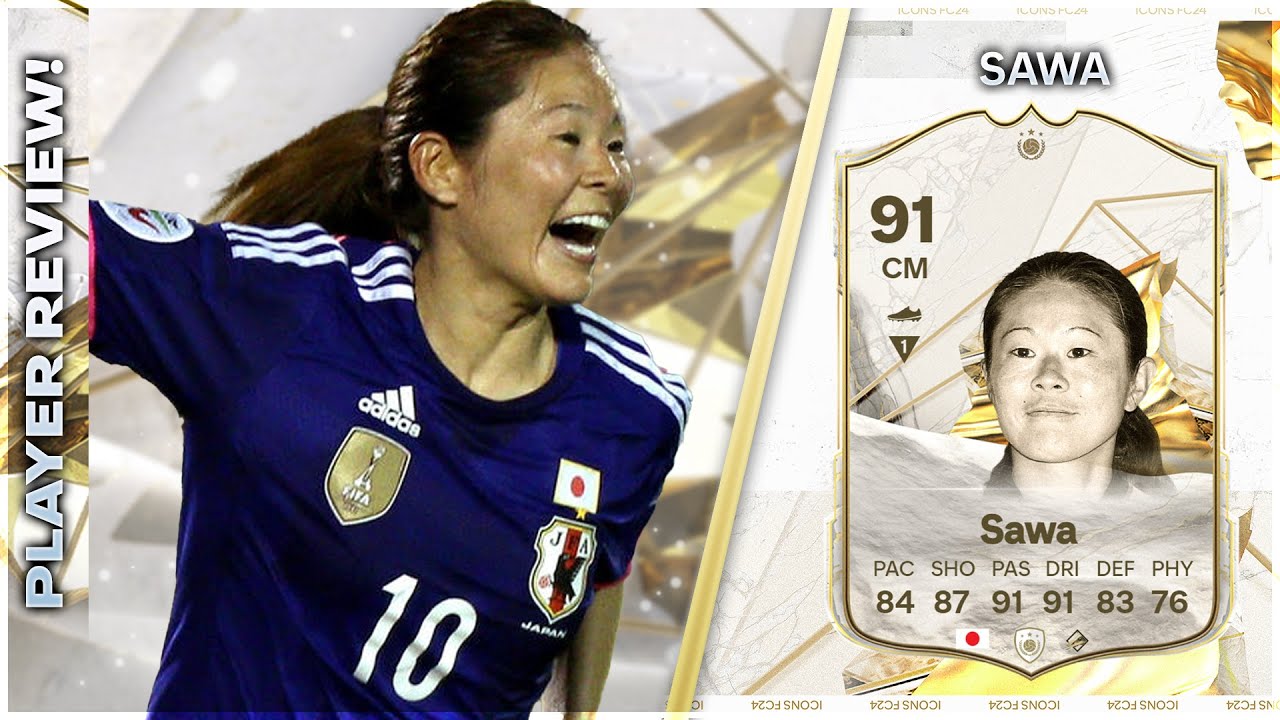 INSANE BOX TO BOX CM - ICON 91 RATED HOMARE SAWA PLAYER REVIEW - EA ...