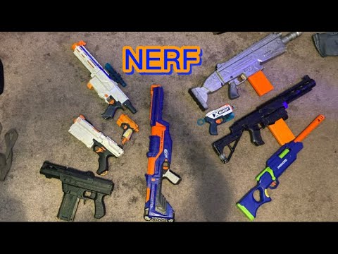 Reloading ALL My Nerf Guns! - YouTube