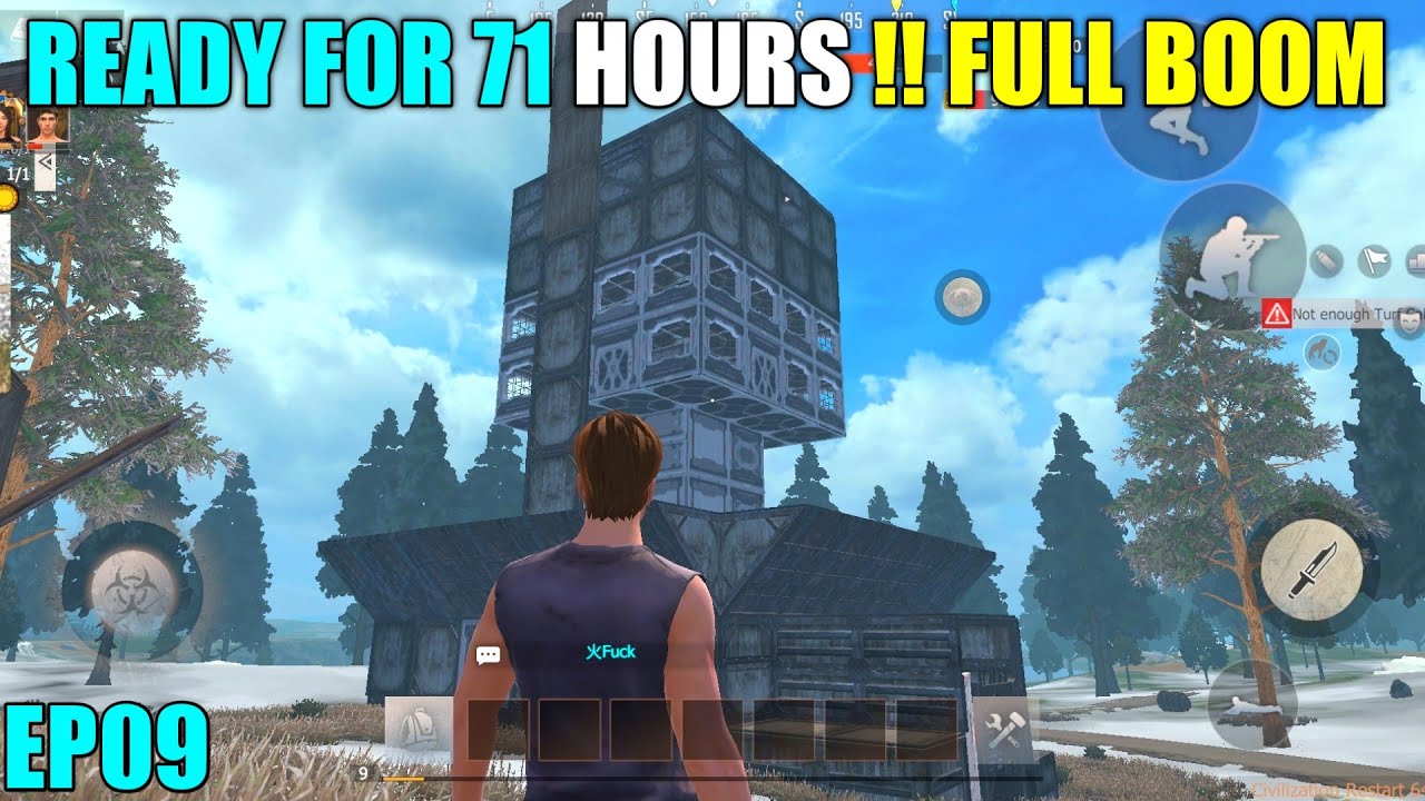 [Day09] WE READY FOR 71 HOURS & DESTROY ENEMY CAR 🚗 | EP09 | Last Day ...