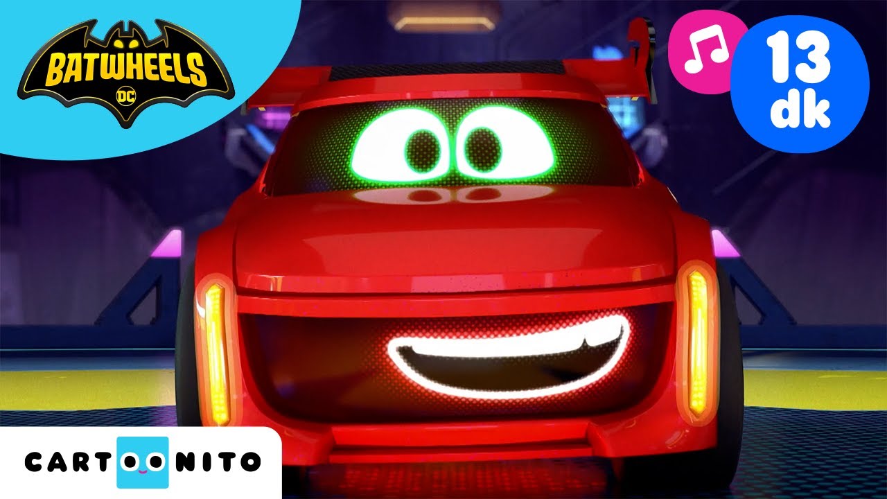 Batwheels Derleme | Redbird'le Tanış | Cartoonito | Müzik Videosu ...