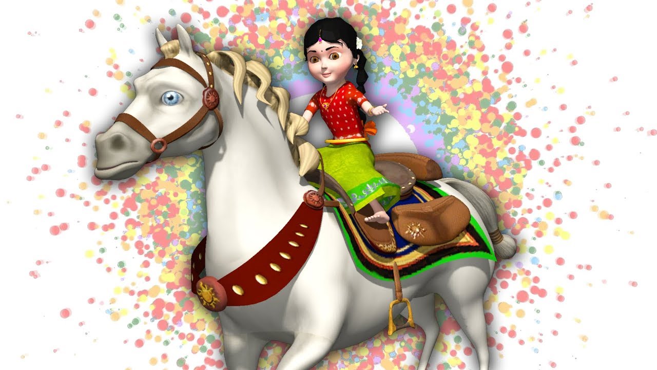 Chal Mere Ghode Tik Tik Hindi Rhymes for Children and Kids Songs - YouTube