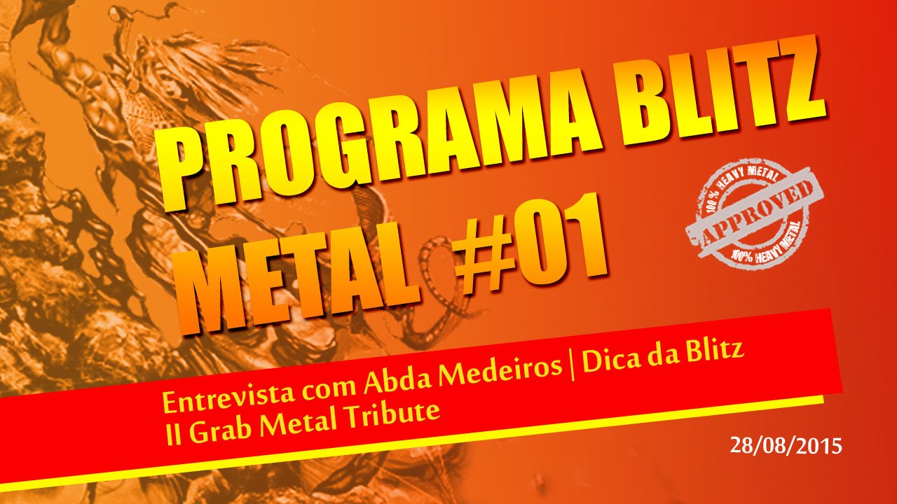 Programa Blitz Metal #01 - YouTube