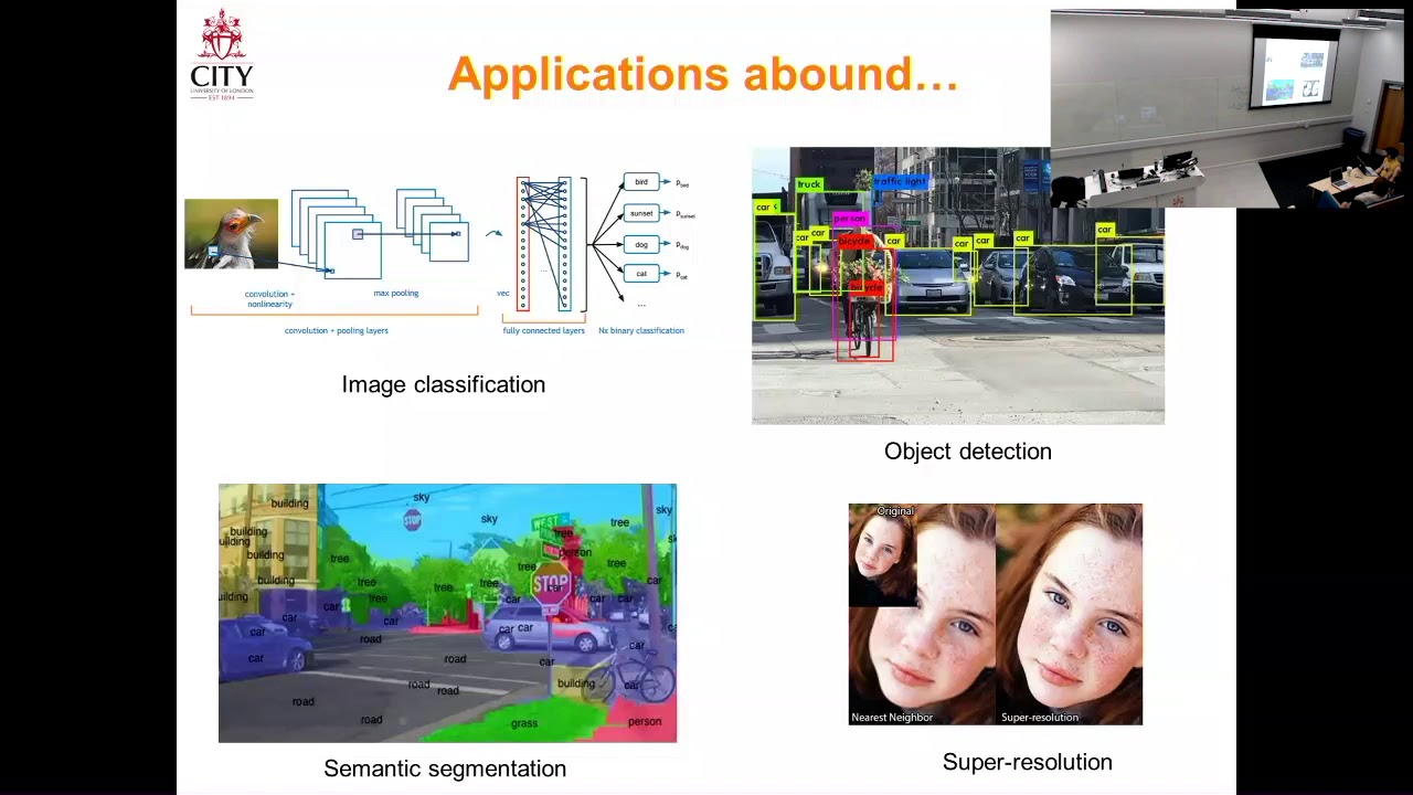 Lecture 10 - Computer Vision, City University of London; Deep Learning ...