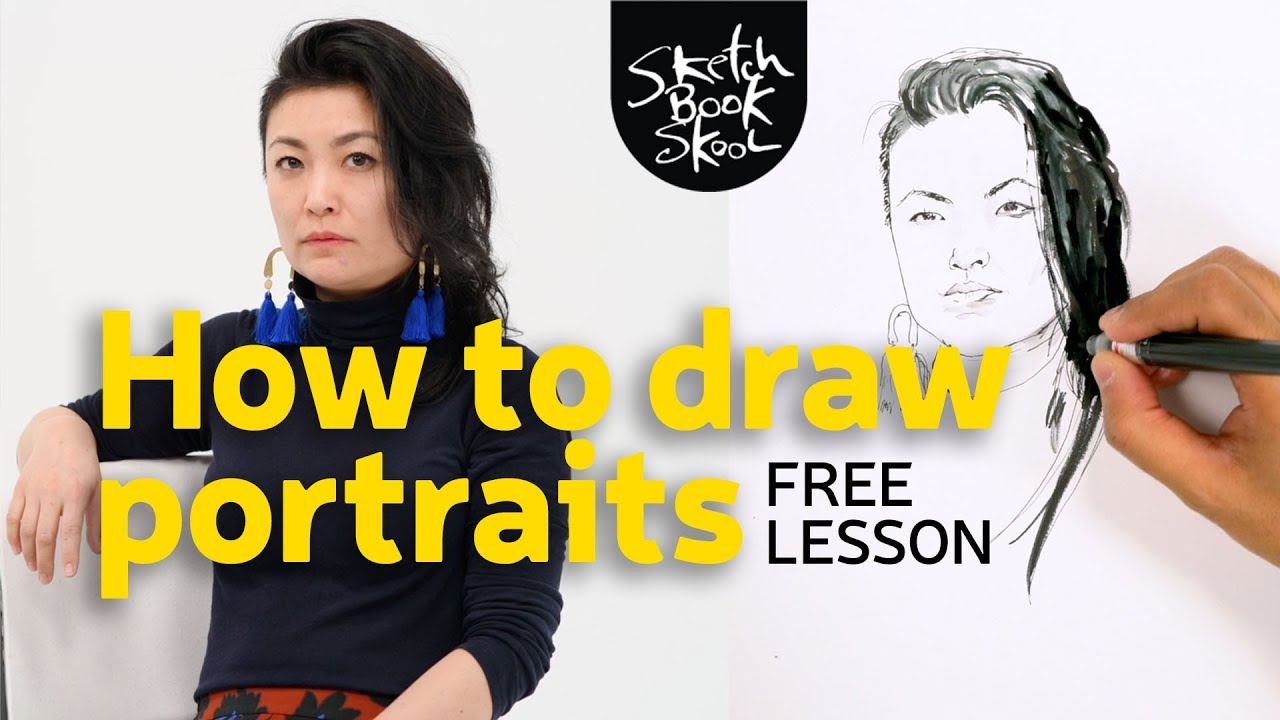 Free lesson: Learn to draw great portraits - YouTube