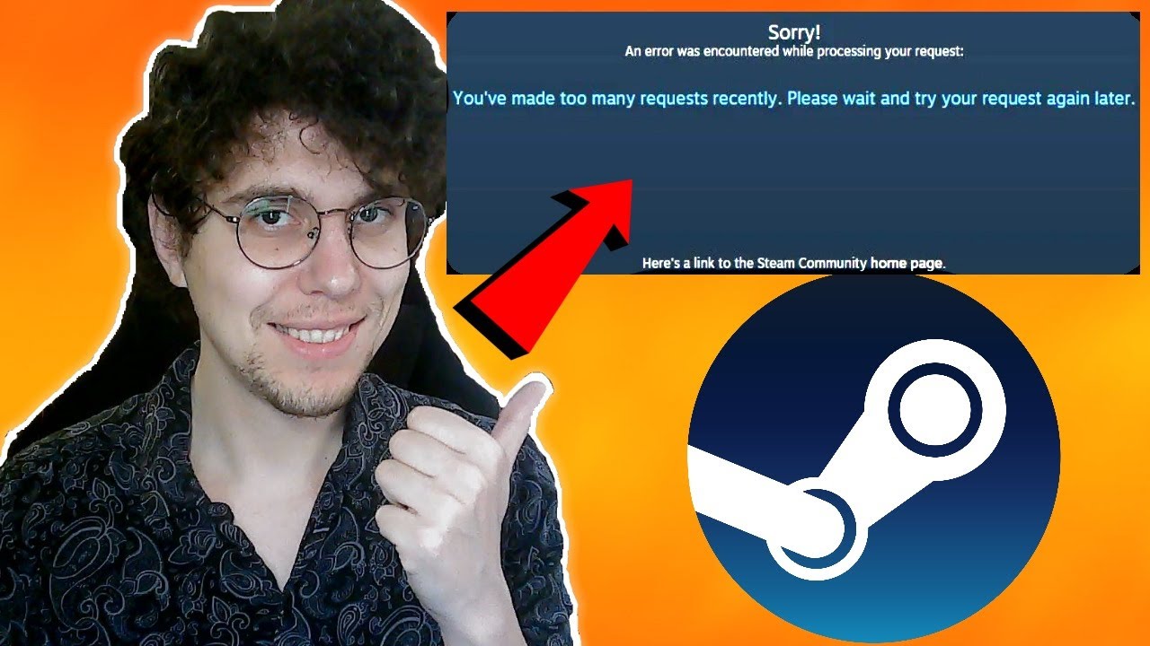 How To Fix Steam Market Too Many Requests - YouTube