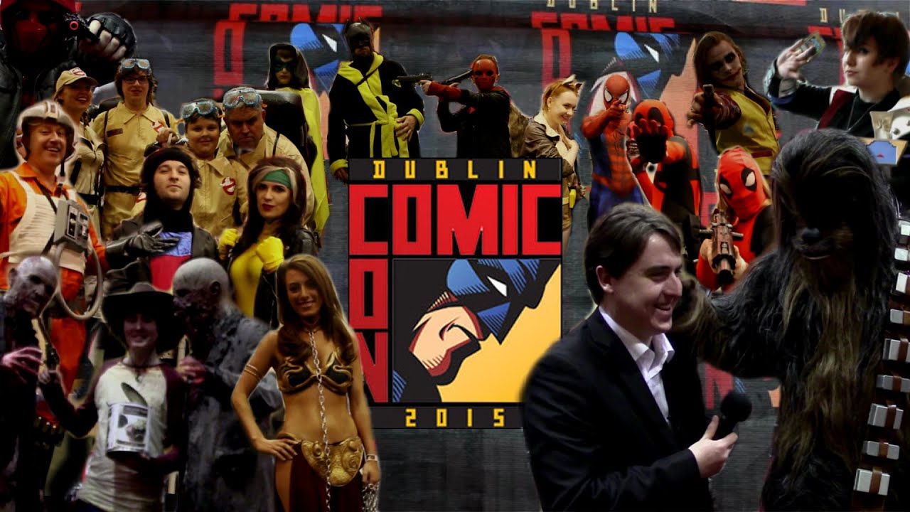 Dublin Comic Con 2015 Interviews - YouTube