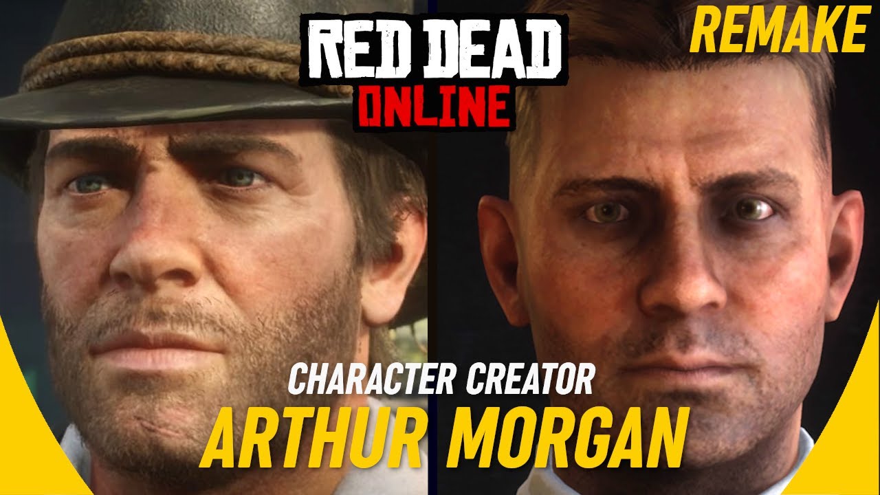 ARTHUR MORGAN: Character Creator (Third Rendition) RDR2 - YouTube