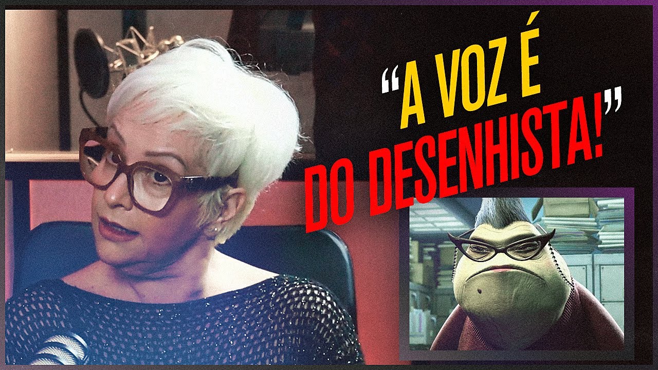 DUBLADORA DA ROZ (MONSTROS S.A.) conta uma CURIOSIDADE sobre a DUBLAGEM ...
