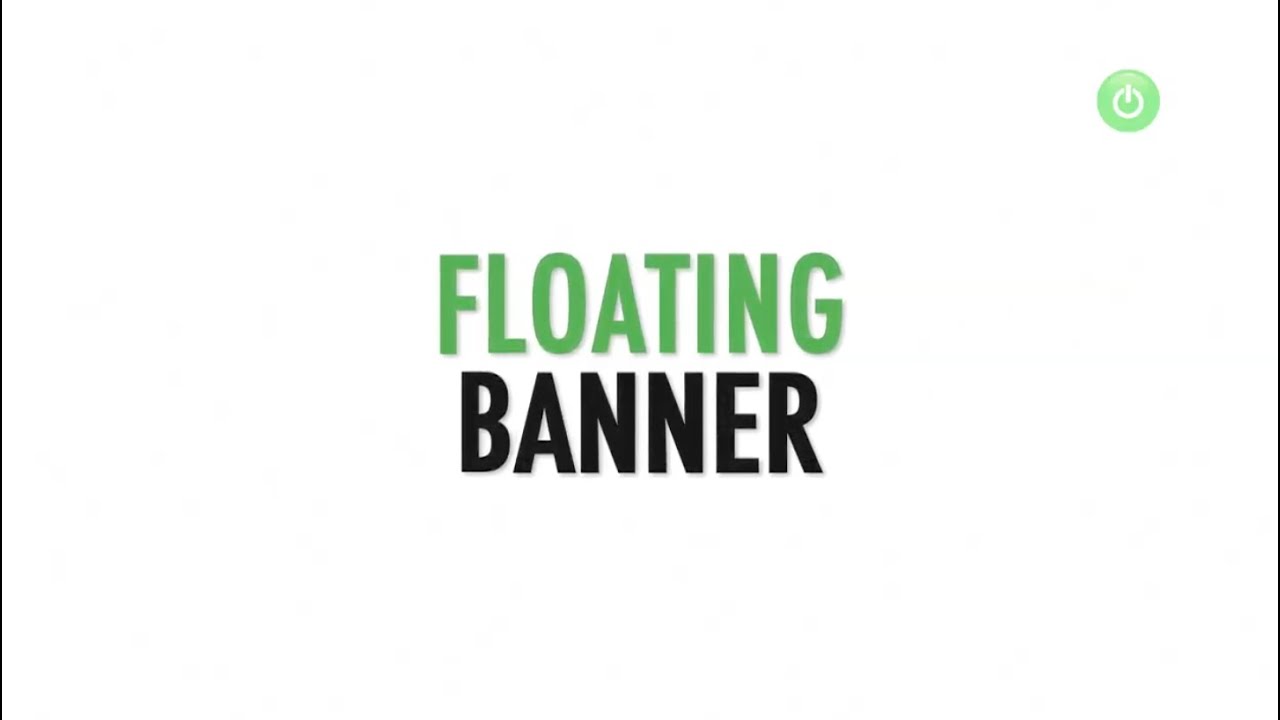 FLOATING BANNER LATINON - YouTube