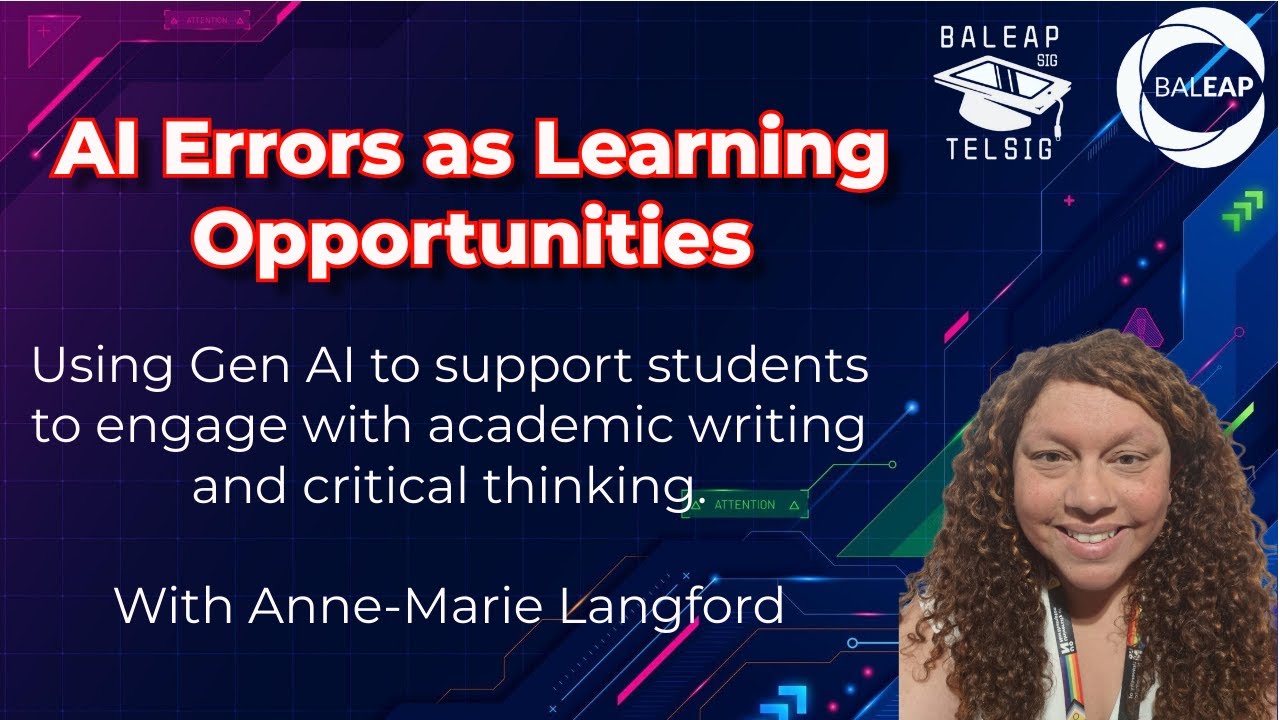 AI Errors as Learning Opportunities - YouTube