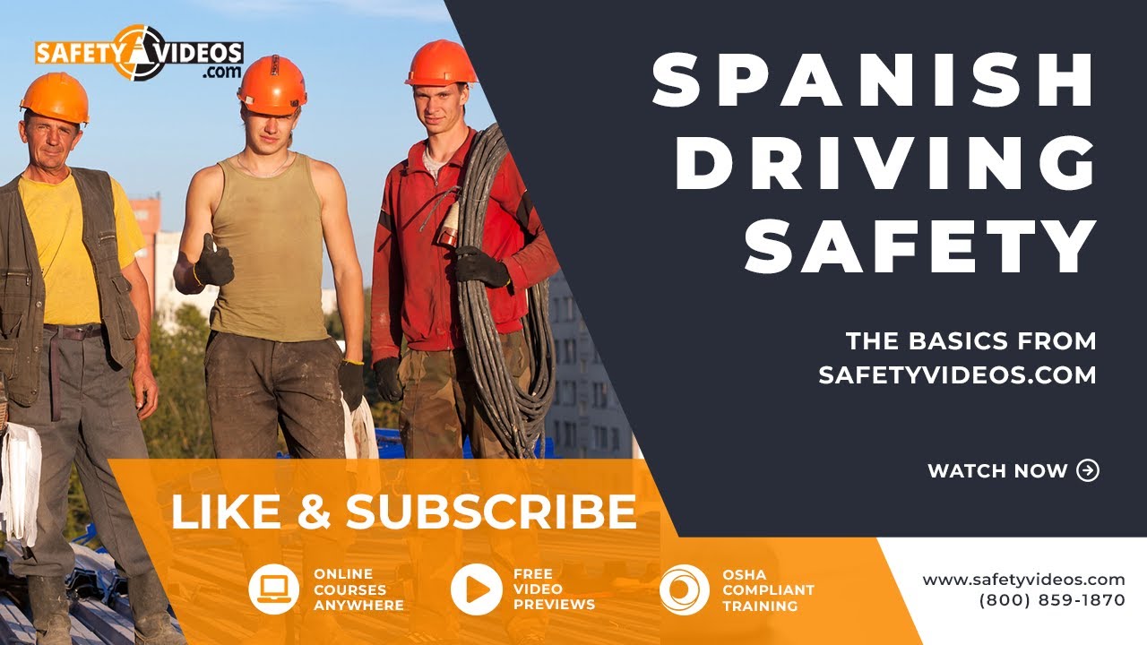 Spanish Driving Safety The Basics from SafetyVideos.com - YouTube