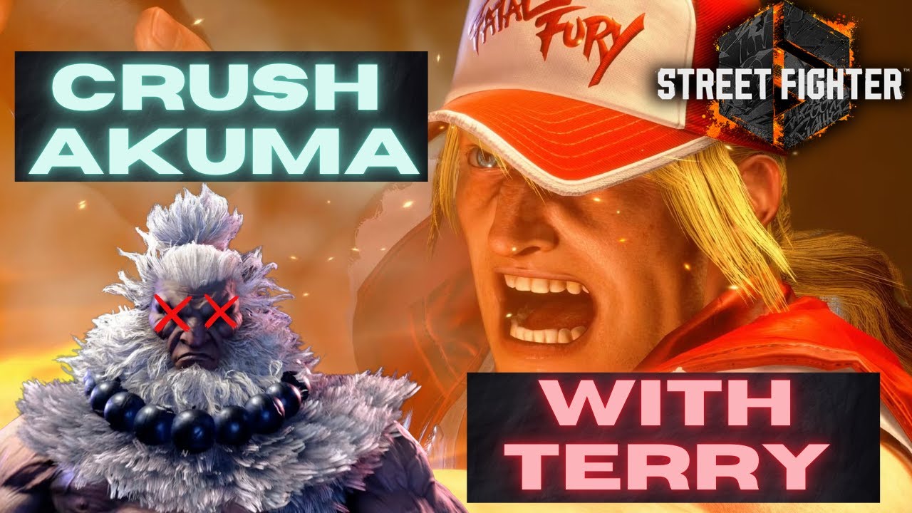 Terry vs Akuma Match Up Guide - Street Fighter 6! - YouTube