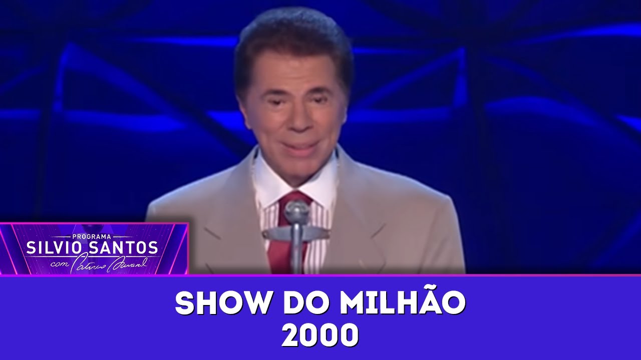Show do Milhão com Silvio Santos | Programa Silvio Santos (30/03/00) - YouTube