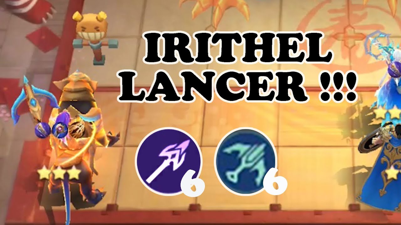 IRITHEL LANCER FULL ATTACK SPEED MAGIC CHESS | BEST SINERGY LAYLA SKILL ...