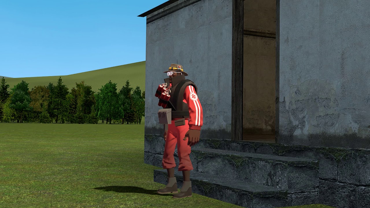 [GMod] Walking & Shotgun firing animation test. - YouTube