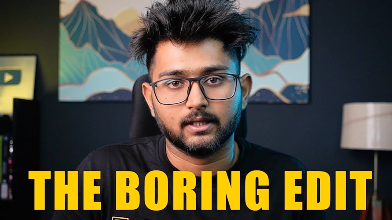 @TharunSpeaks Editing School, ASSIGNMENT No. 03, THE BORING EDIT... - YouTube