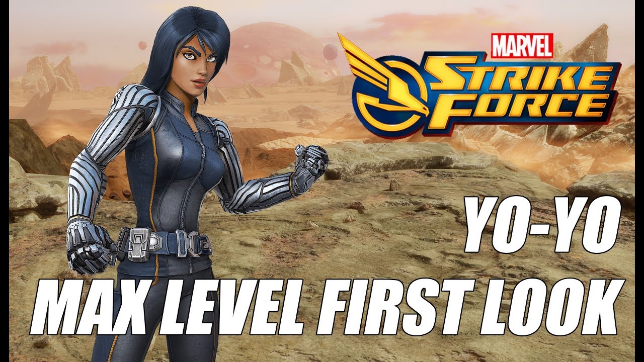 Yo-Yo First Look (7 Star/Level 75/Tier 13/Max Skills) - Marvel Strike ...