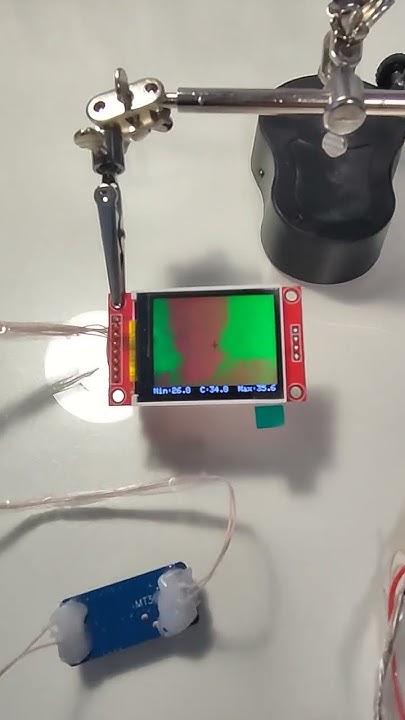 Thermal Camera Mlx90640 Esp32 Arduino Arduinoproject Arduinoide Esp32 Esp32project Youtube