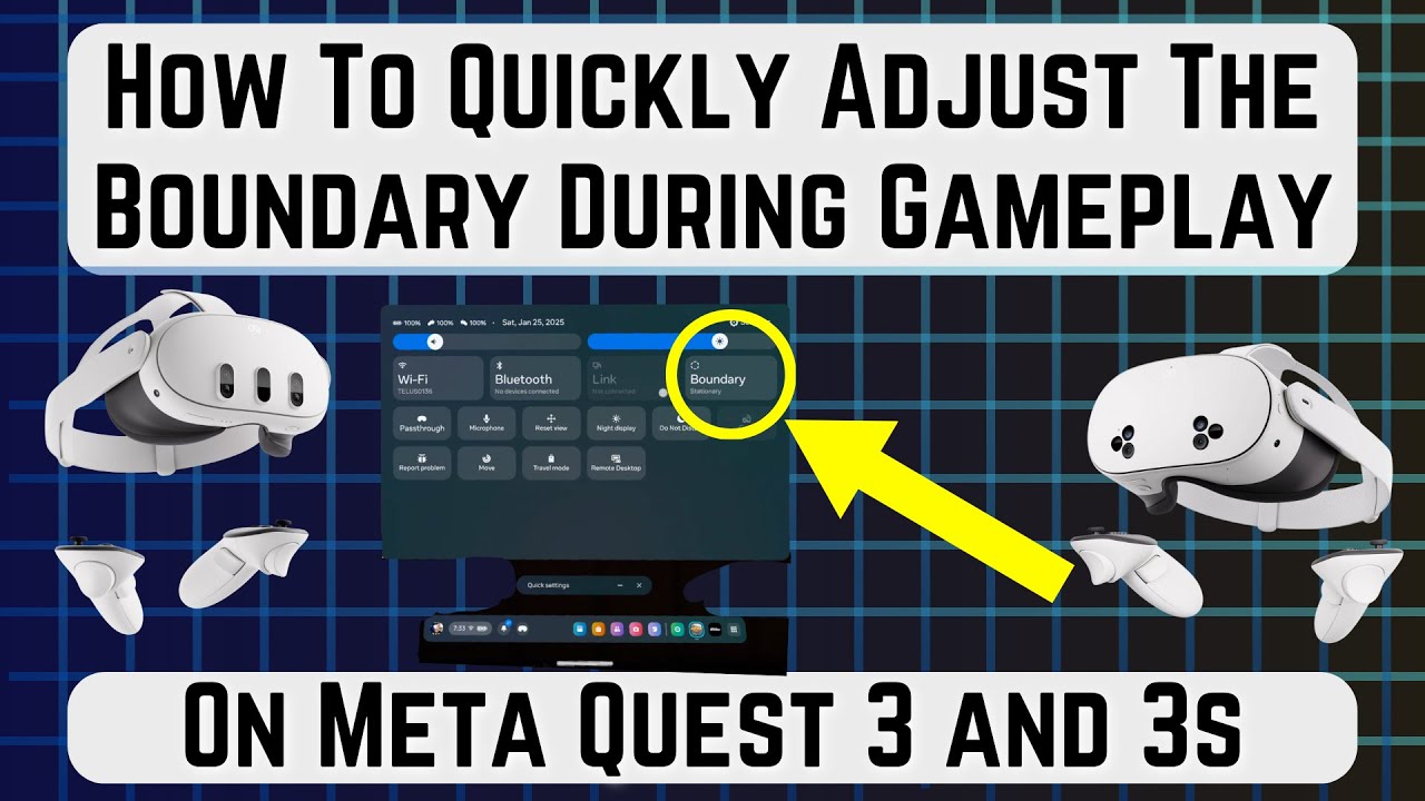 How To Quickly Adjust the Boundary During Gameplay - Meta Quest Tips ...
