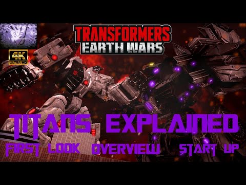 Metroplex vs Trypticon- Titans Explained!- Transformers Earth Wars- TFEW 4K UHD - YouTube