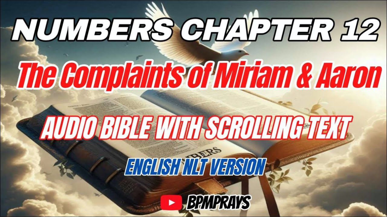 NUMBERS CHAPTER 12 | THE COMPLAINTS OF MIRIAM AND AARON - YouTube
