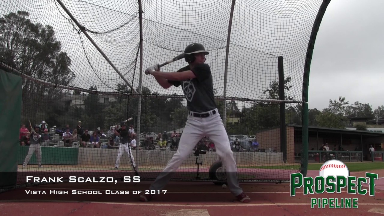 Frank Scalzo prospect video, SS, Vista High School Class of 2017 - YouTube