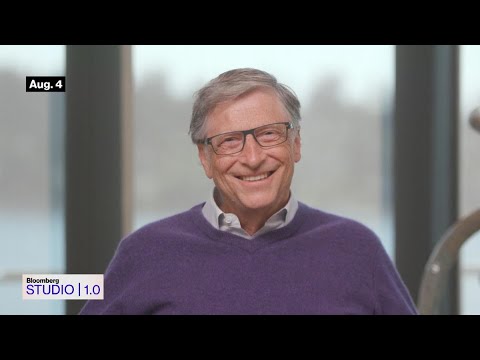 Bill Gates on Bloomberg Studio 1.0 - YouTube