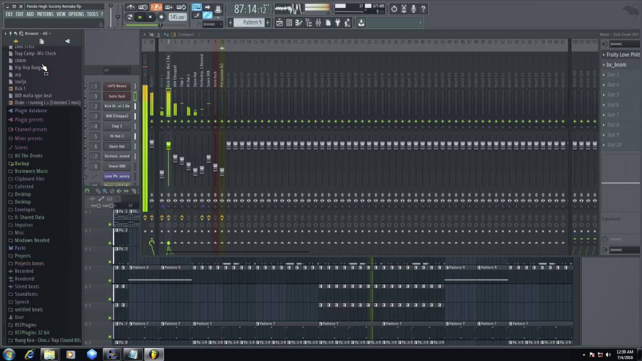 Panda By Designer Remake FLP DOWNLOAD Hxgh Society *More Bass* - YouTube