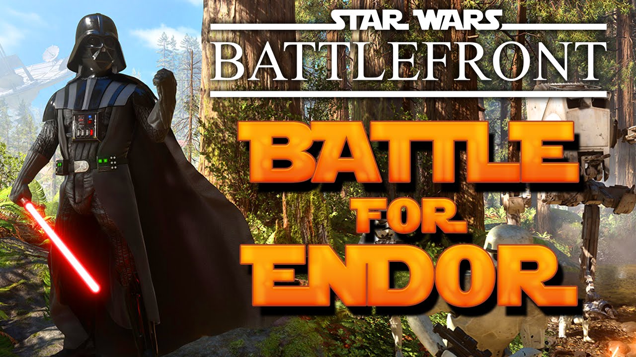 BATTLE FOR ENDOR ★ STAR WARS BATTLEFRONT (CO-OP MISSION) - YouTube