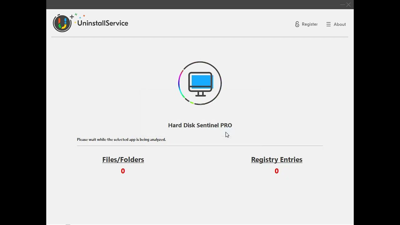 Use UninstallService to Uninstall Hard Disk Sentinel Pro - YouTube