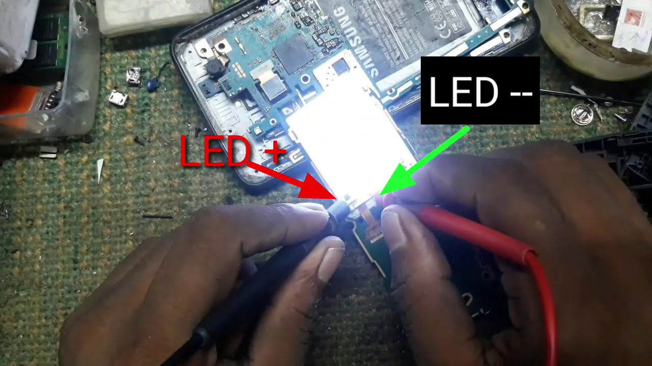 Nokia 106 TA 1114 display lighting problem solution - YouTube