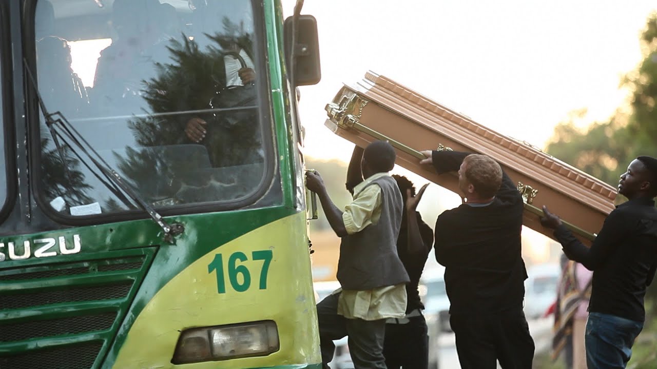 Forcing a Coffin into Public Buses - YouTube