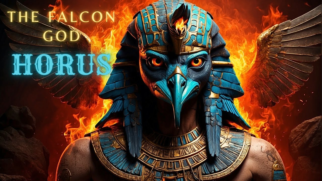 Flight of the Falcon King: Unveiling the Myth and Majesty of Horus ...