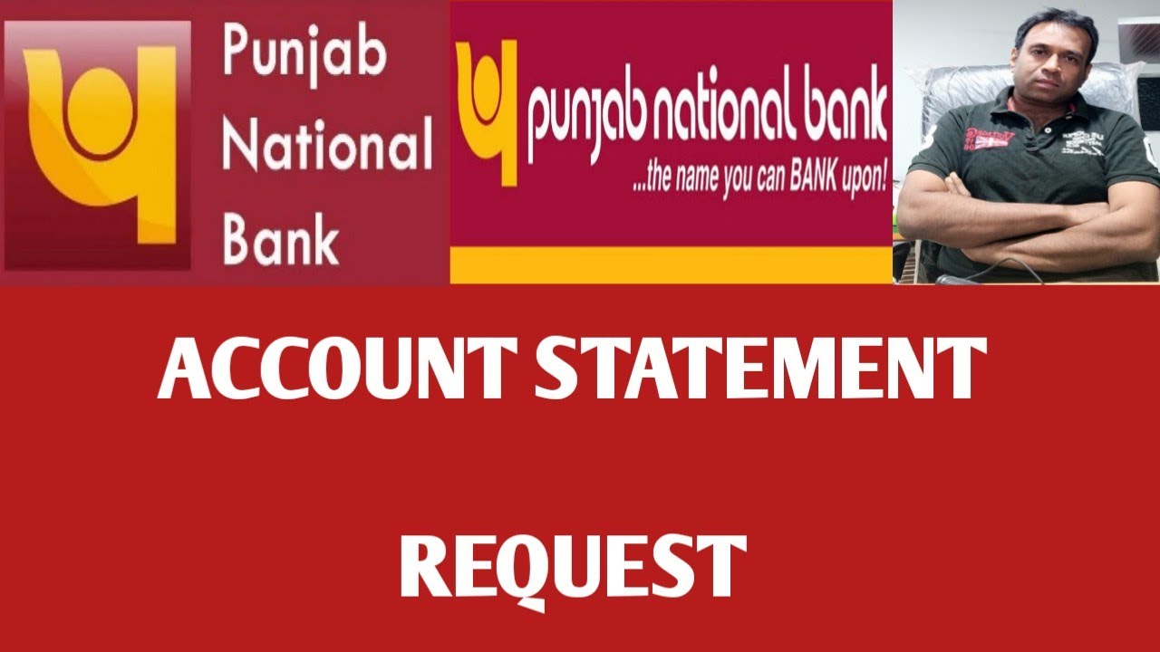 pnb account statement request form kaise bhare / - YouTube