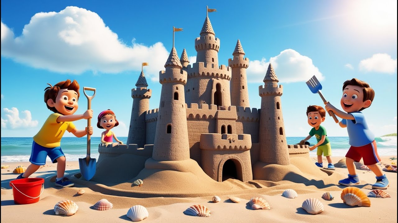 Beach Day Fun in the Sun - YouTube
