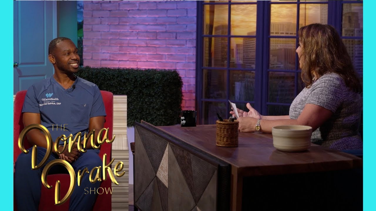 The Donna Drake Show Welcomes Doctor Nathaniel Saintus - YouTube