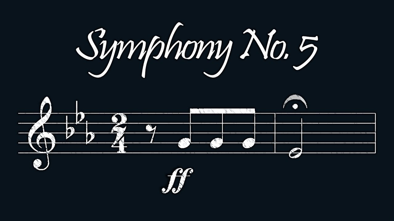 Beethoven - SYMPHONY NO. 5 (1st Movement) - Piano Tutorial - YouTube