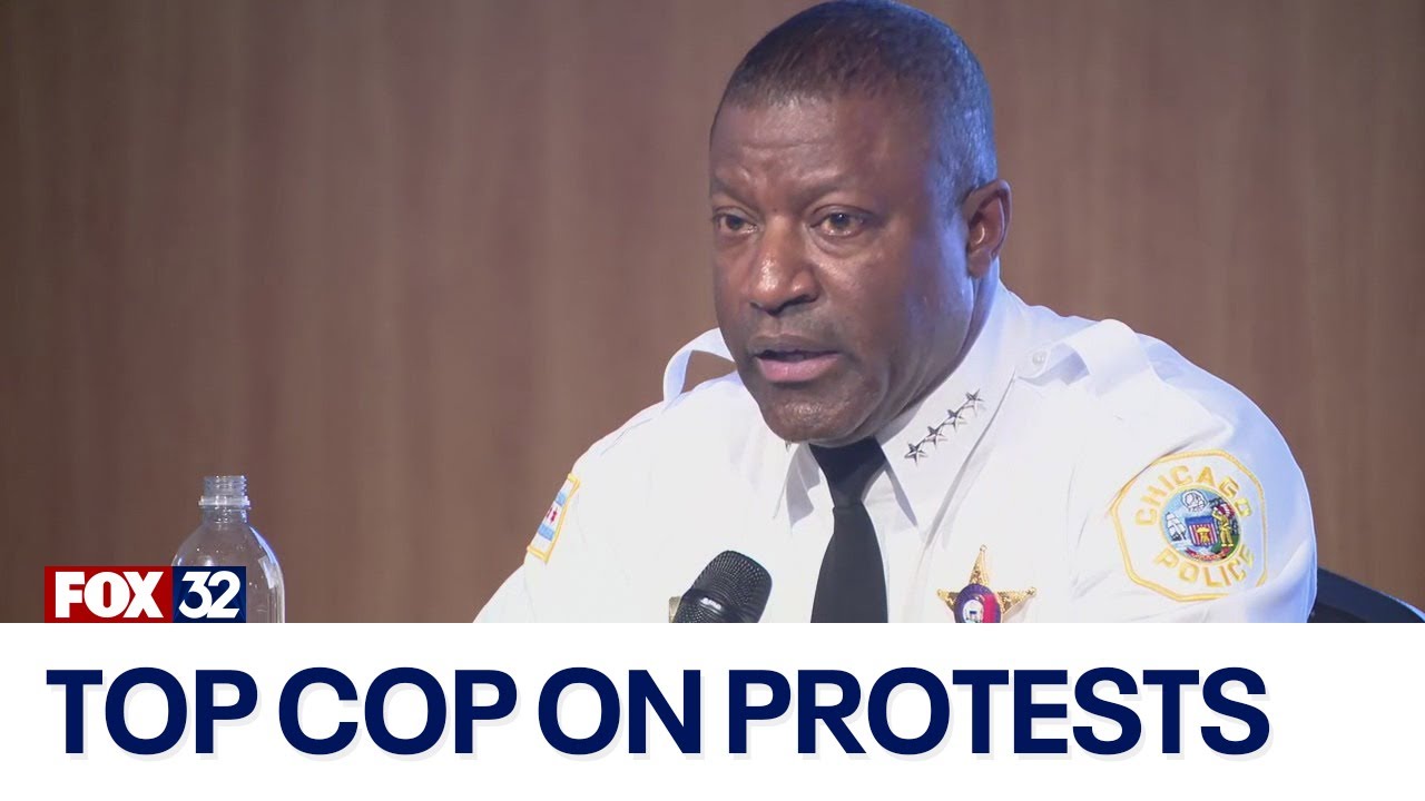 Chicago's top cop addresses campus protests, preps for Democratic ...