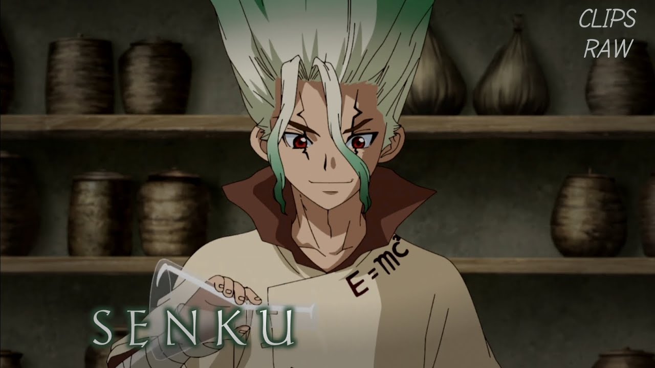 Clips/Raw Senku For Edit | Dr Stone S3 - YouTube