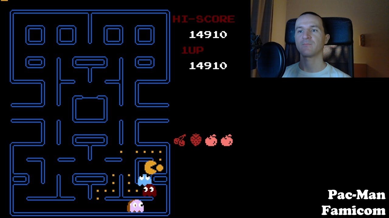 Pac-Man. Famicom. Геймплей - YouTube