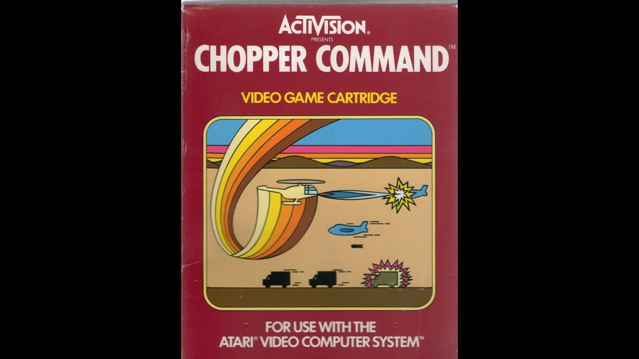 Chopper Command | Atari 2600 | Activision | 1983 - YouTube