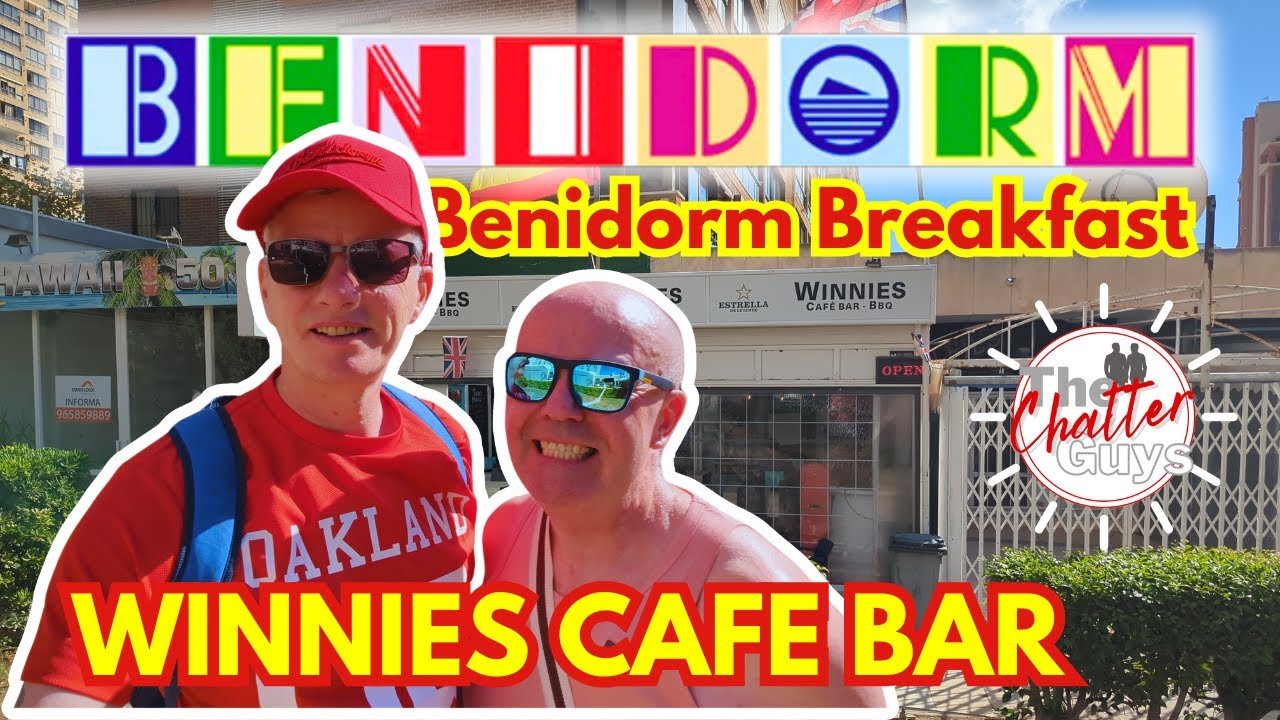 WINNIES CAFE BAR - BENIDORM's BEST BREAKFAST? - YouTube