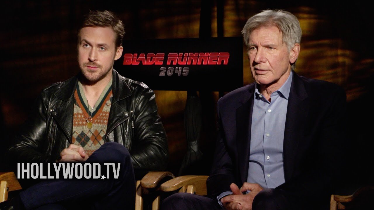 Ryan Gosling & Harrison Ford - BLADE RUNNER 2049 Interview - YouTube
