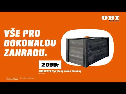 OBI I Jarní kampaň - vyvýšený záhon