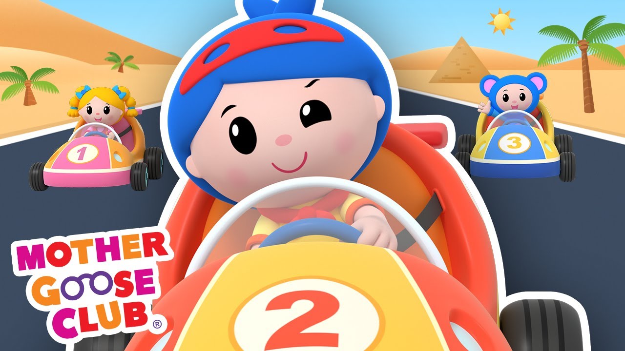 Driving in My Car | Mother Goose Club Cartoons #NurseryRhymes - YouTube