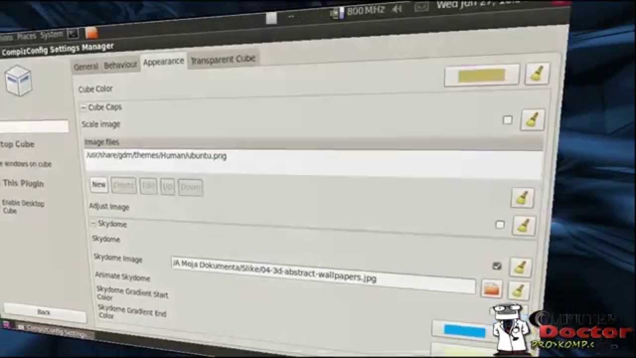 How to set up compiz in BackTrack 5 (R2) - YouTube
