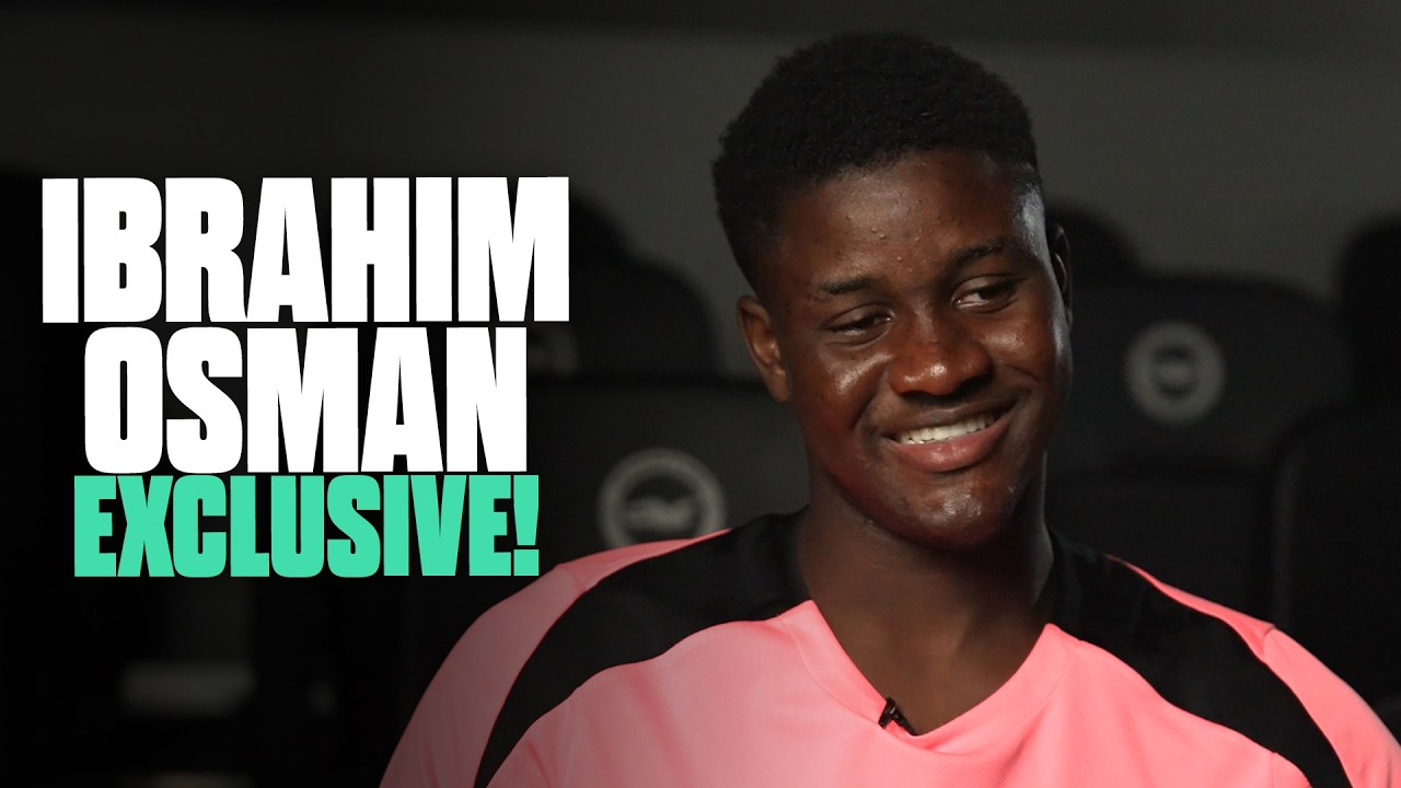 Ibrahim Osman | Exclusive FIRST Brighton Interview - YouTube