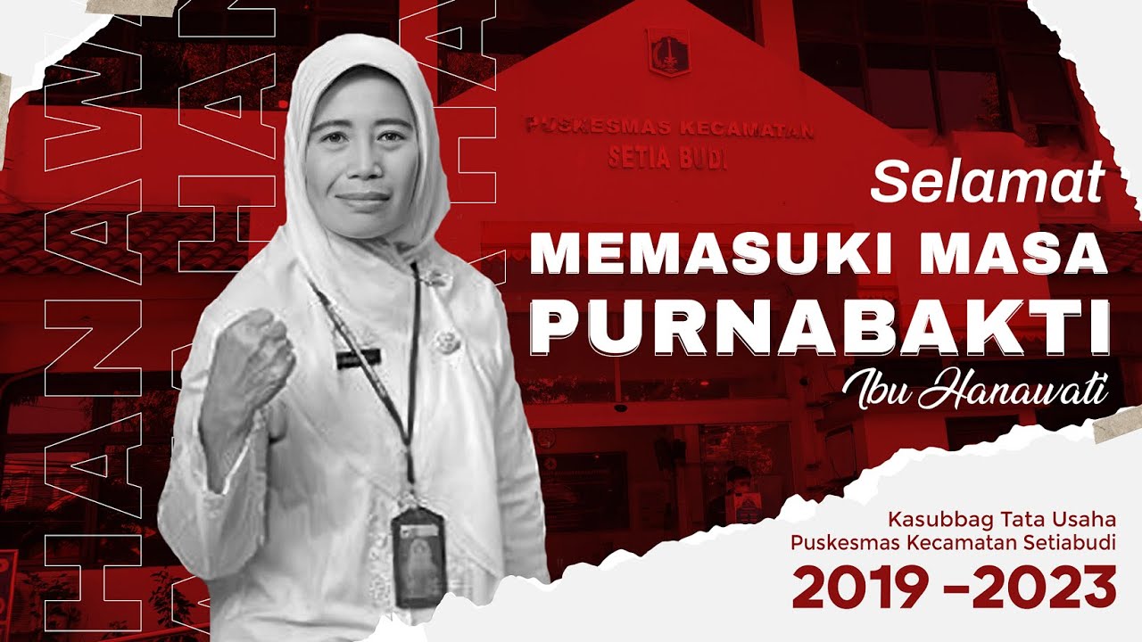 Selamat Memasuki Masa Purnabakti Ibu Hanawati - YouTube